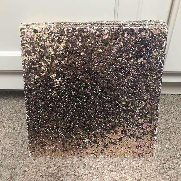 Recollections | Office | Recollections Pink And Gold Glitter Cardstock ...